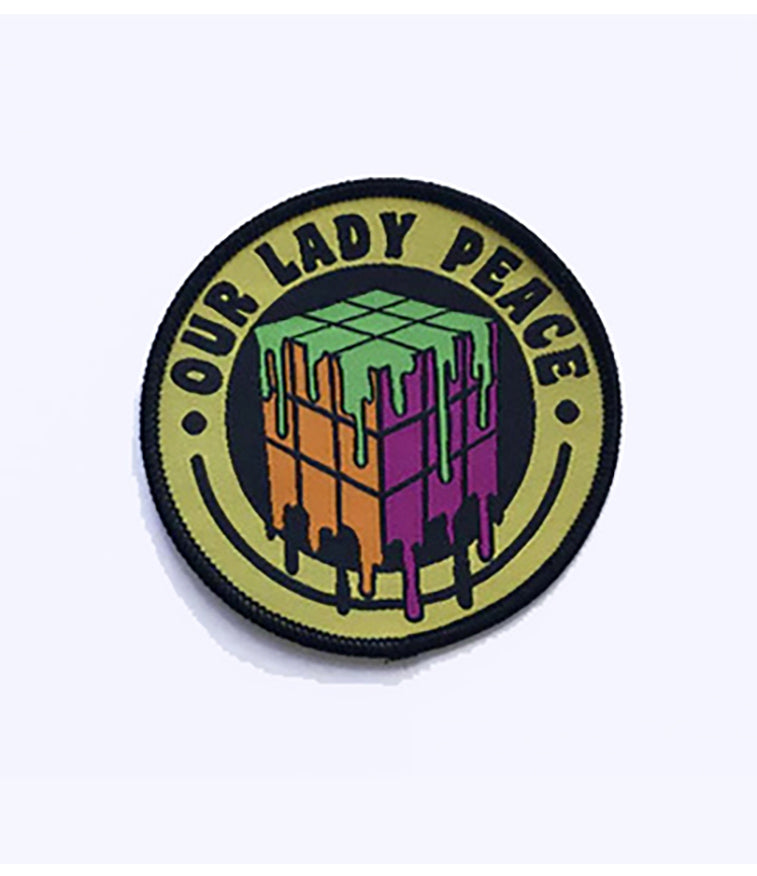 MELTING RUBIX CUBE PATCH – ourladypeacestore